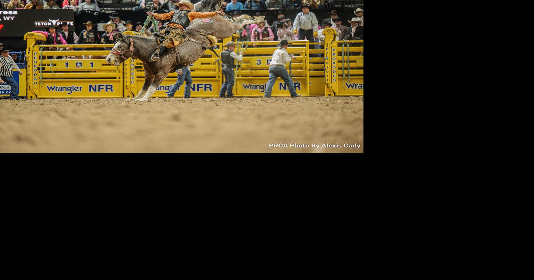 Hillsdale's Brody Cress ties for 2nd in Round 6 of NFR