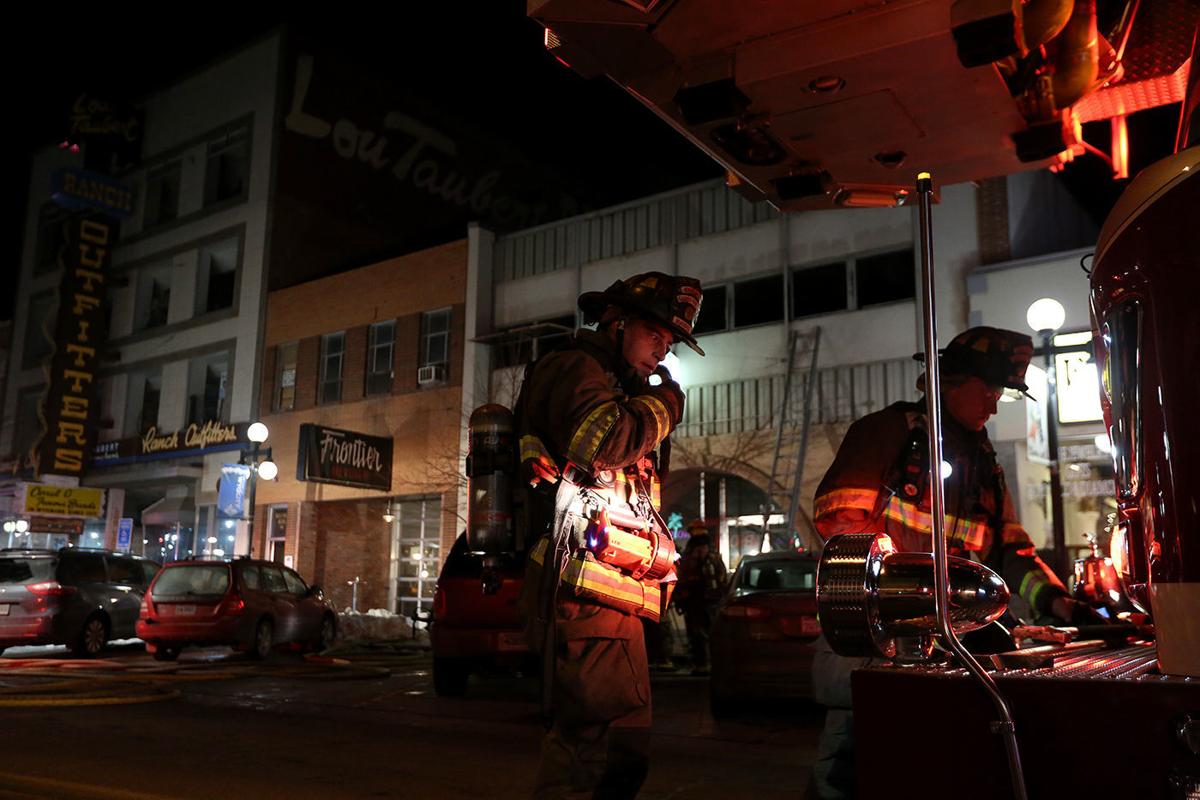 Downtown Casper fire sends one to the hospital with smoke inhalation