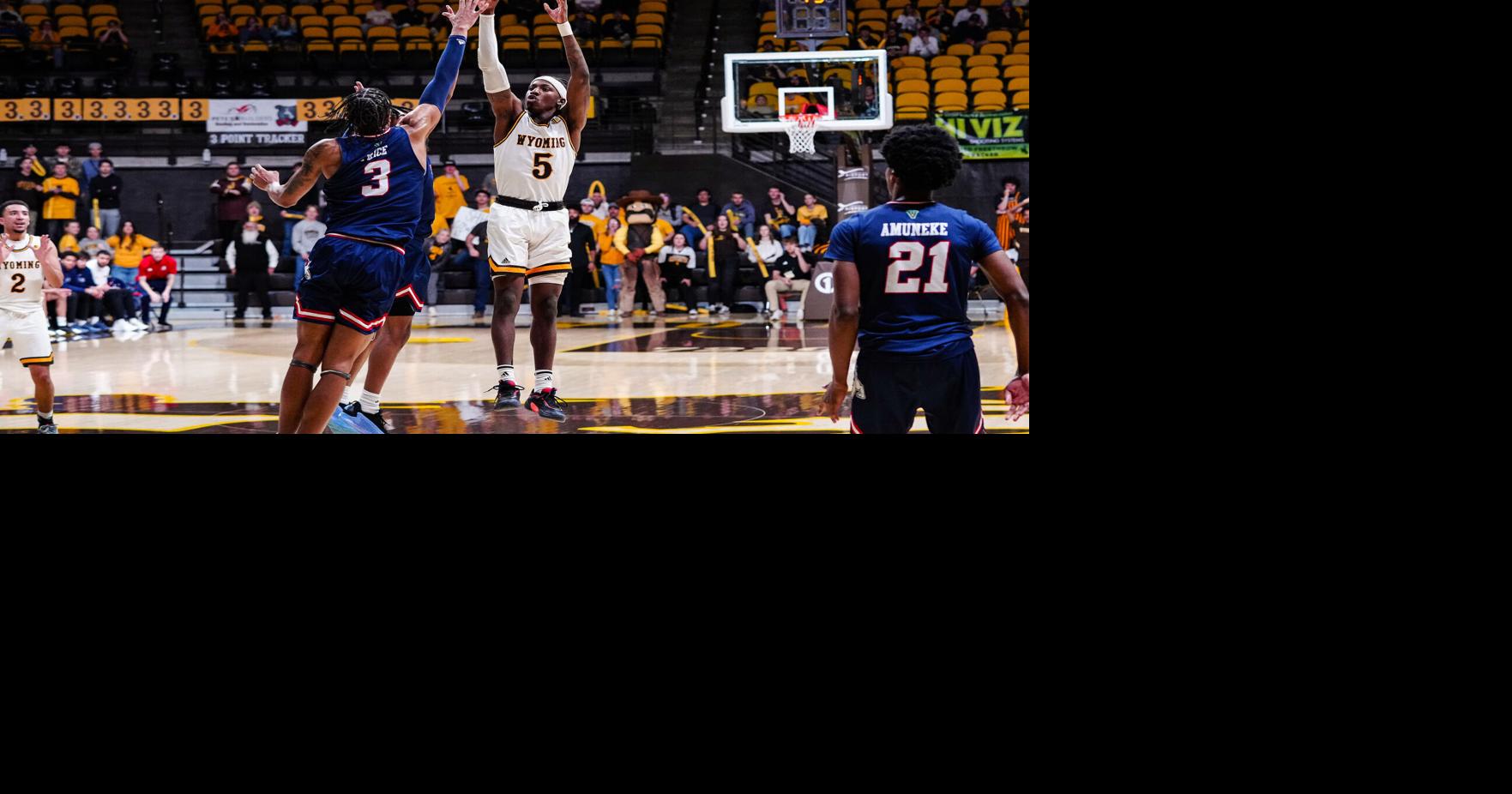 Obi Agbim rescues Wyoming with late three, Cowboys win in OT