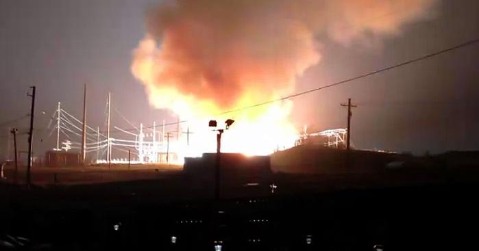 Substation arc lights up night sky, cuts power to 11,600 Casper customers