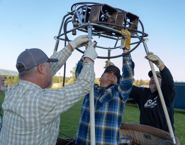Kicking dirt at the Casper Balloon Roundup