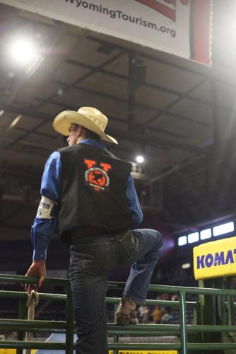 College National Finals Rodeo average leaders after the 3rd go-round