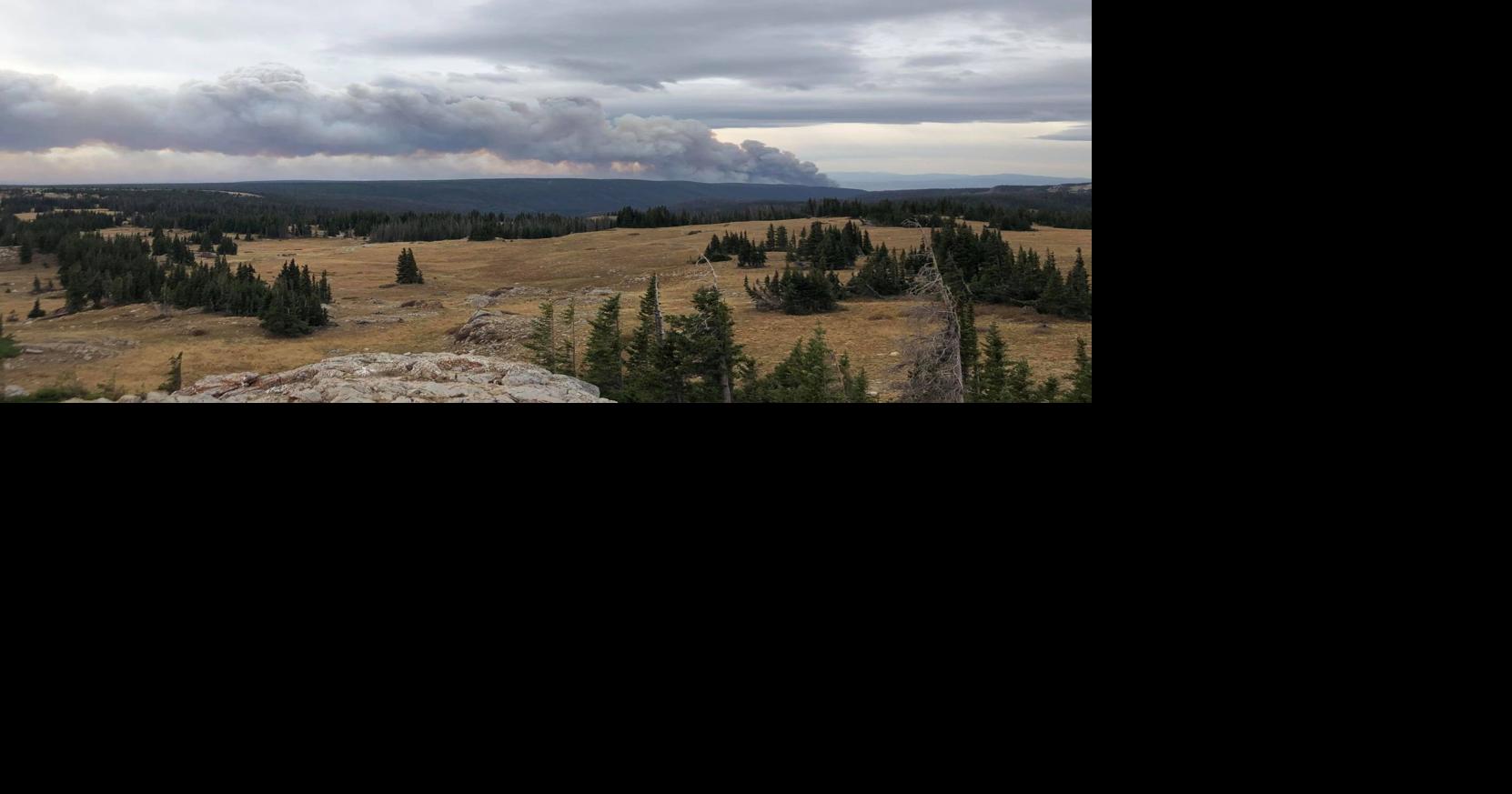 Wildfire in southern Wyoming swells to estimated 80,000 acres, though ...