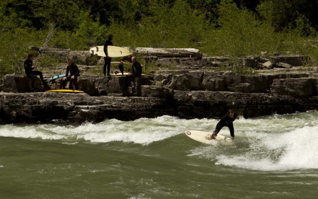 Snake River provides outlet for Rocky Mountain region surfers
