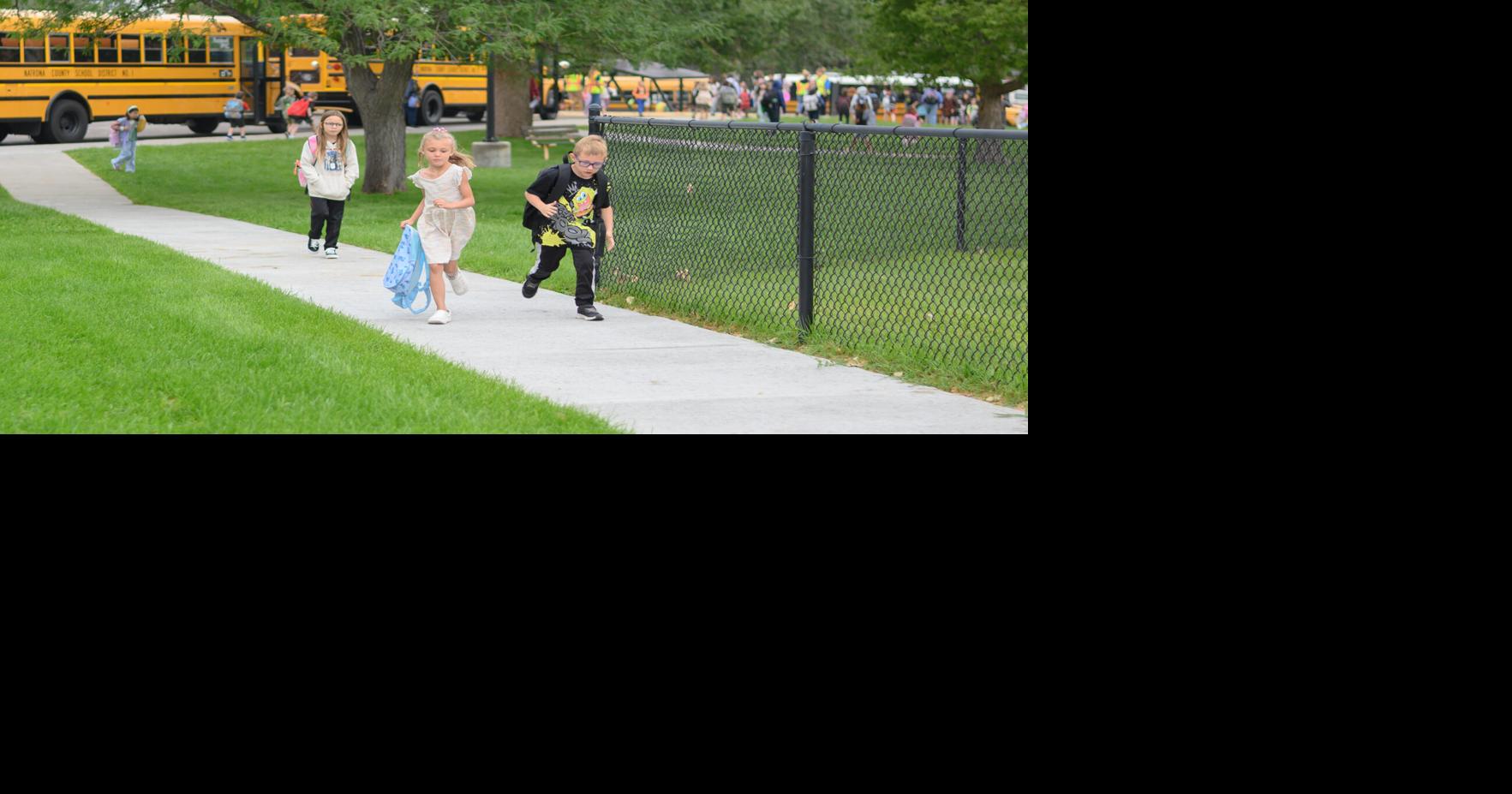 PHOTOS: First day jitters? These kids aren't showing it