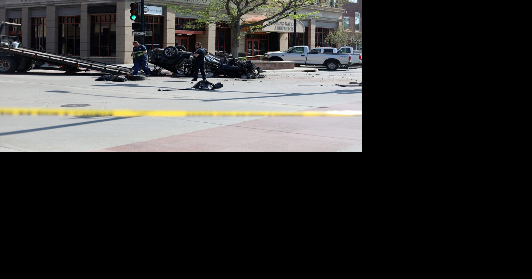Dash-cam video shows pursuit, deadly crash in Casper