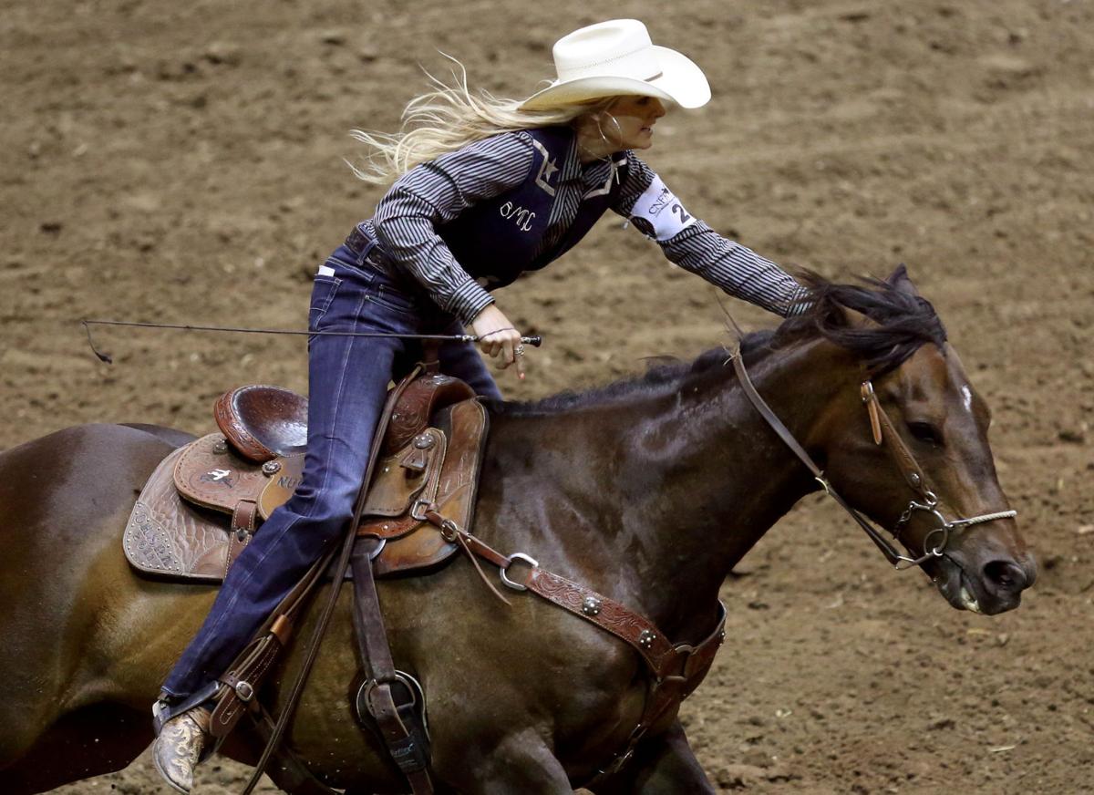 Timed events: Crossley, Brownie finally win barrel racing title