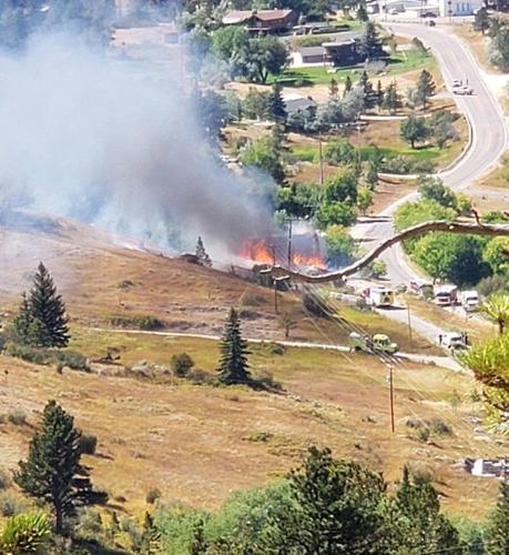 Evacuations ordered as Casper Mountain fire burns; one structure lost