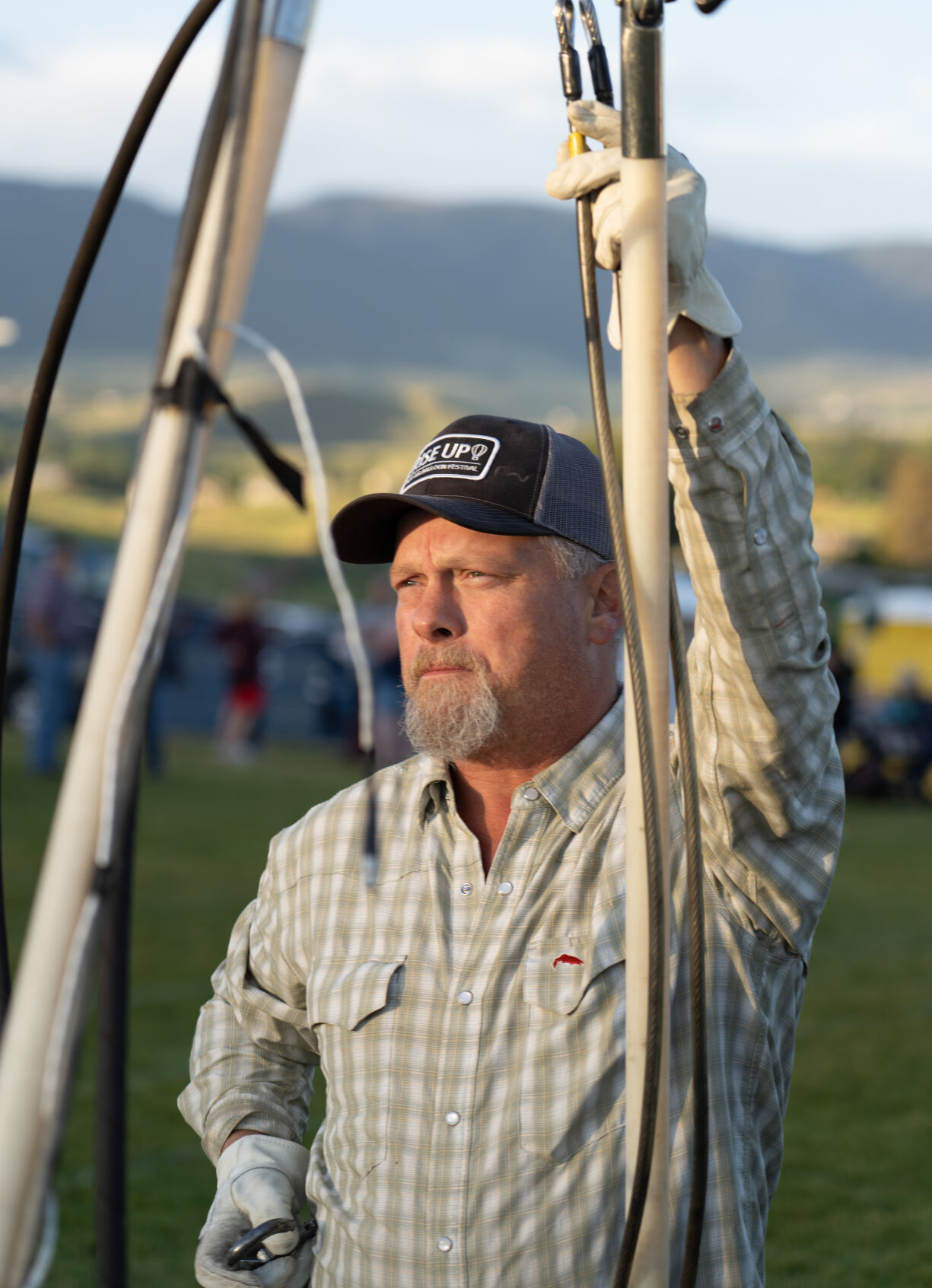 Kicking dirt at the Casper Balloon Roundup