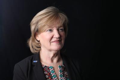 Lisa Scroggins, 56, executive director of Natrona County Library