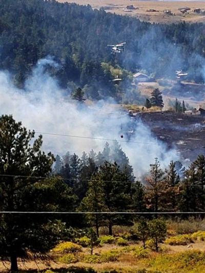 Evacuations lifted following Casper Mountain fire