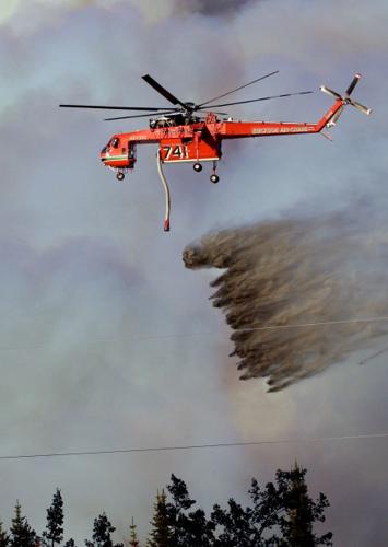 Fire burns on Casper Mountain, at least one structure lost