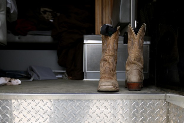 Sam Houston State rodeo contestants travel country in converted ambulance