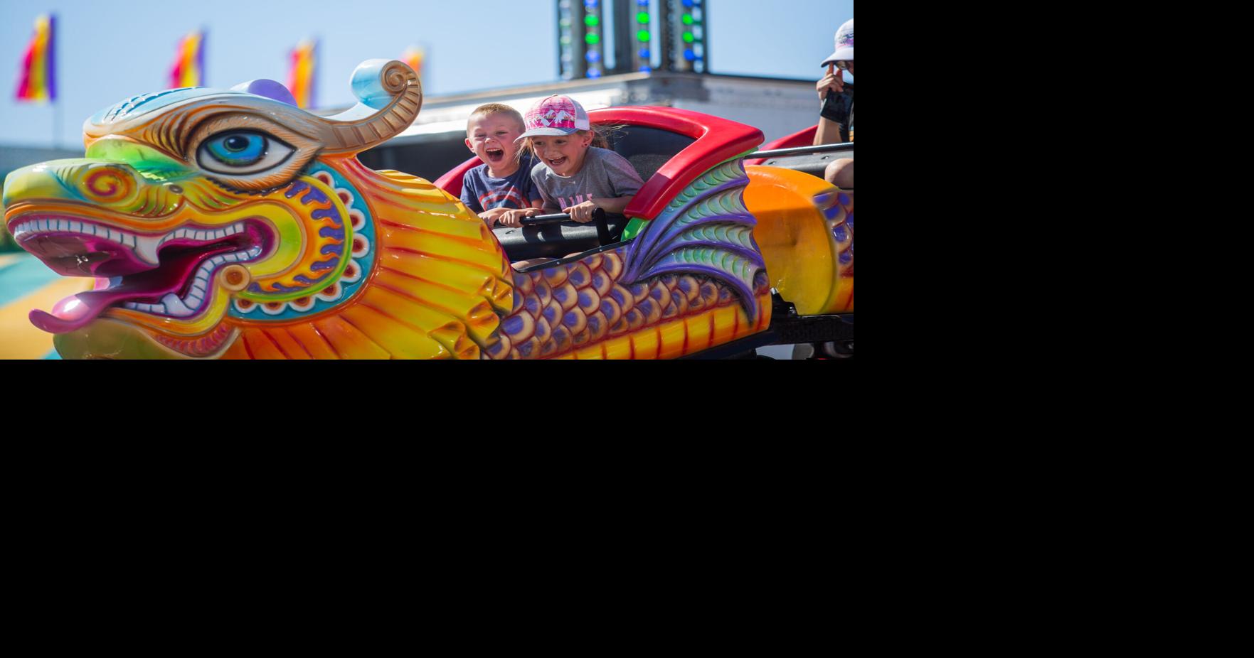 Spins and snow cones: Day three of the fair