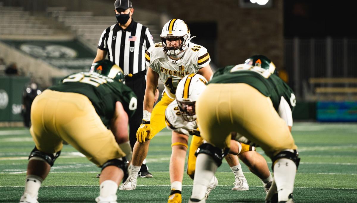 Wyoming's Chad Muma prepares for last ride at War Memorial Stadium