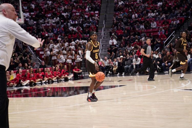 Who replaces Obi Agbim at point guard for the Cowboys?