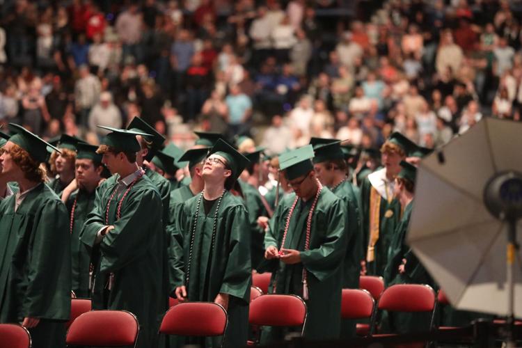 Kelly Walsh graduates record-setting 458 students