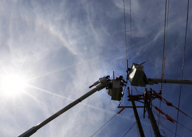 Rocky Mountain Power line crew in Casper keeps the power on