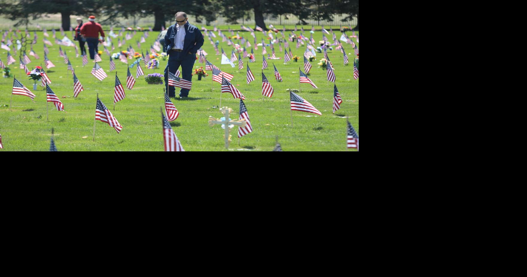 Casper Memorial Day ceremony held at veterans cemetery