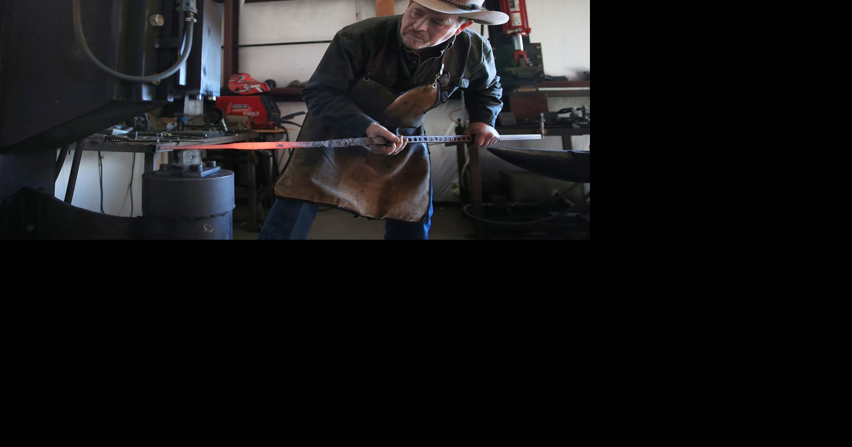 Forged in fire: Carpenter man crafts blades for business