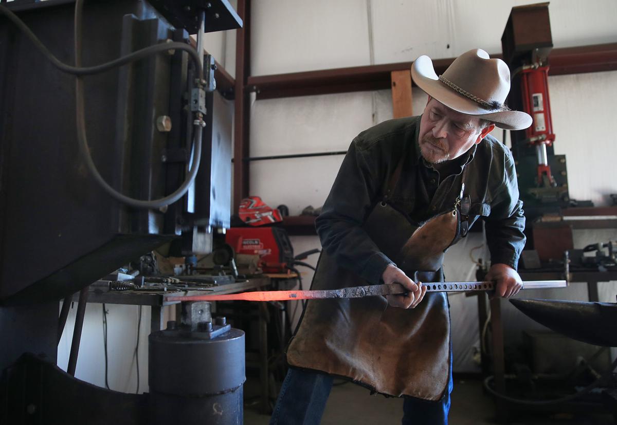 Forged in fire: Carpenter man crafts blades for business