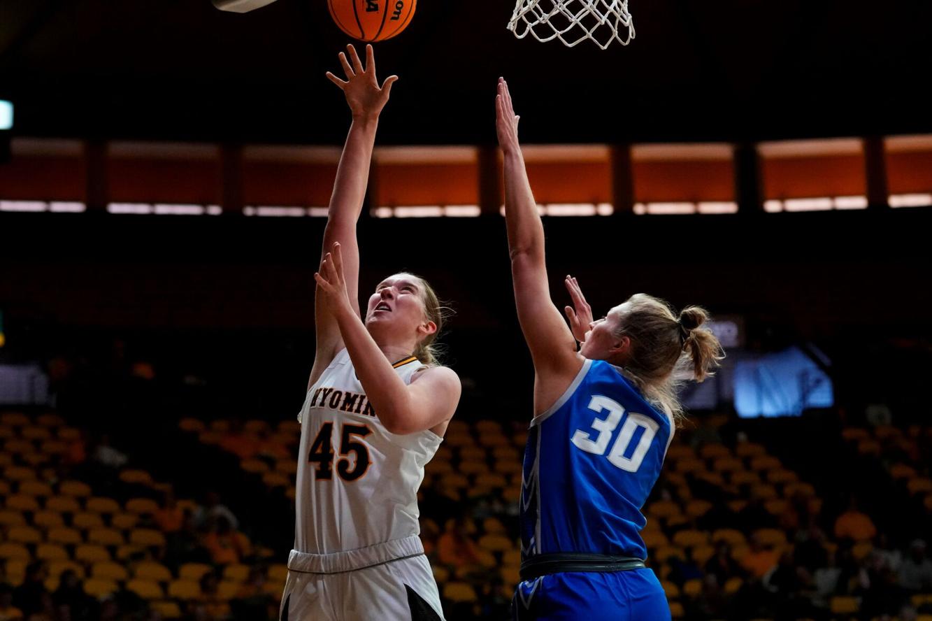 Wyoming Cowgirls grind out 54-48 win at Utah State