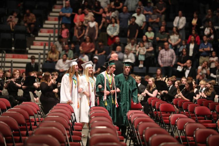 Kelly Walsh graduates record-setting 458 students