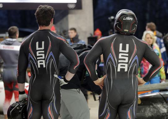 Photos: U.S., Jamaican bobsled