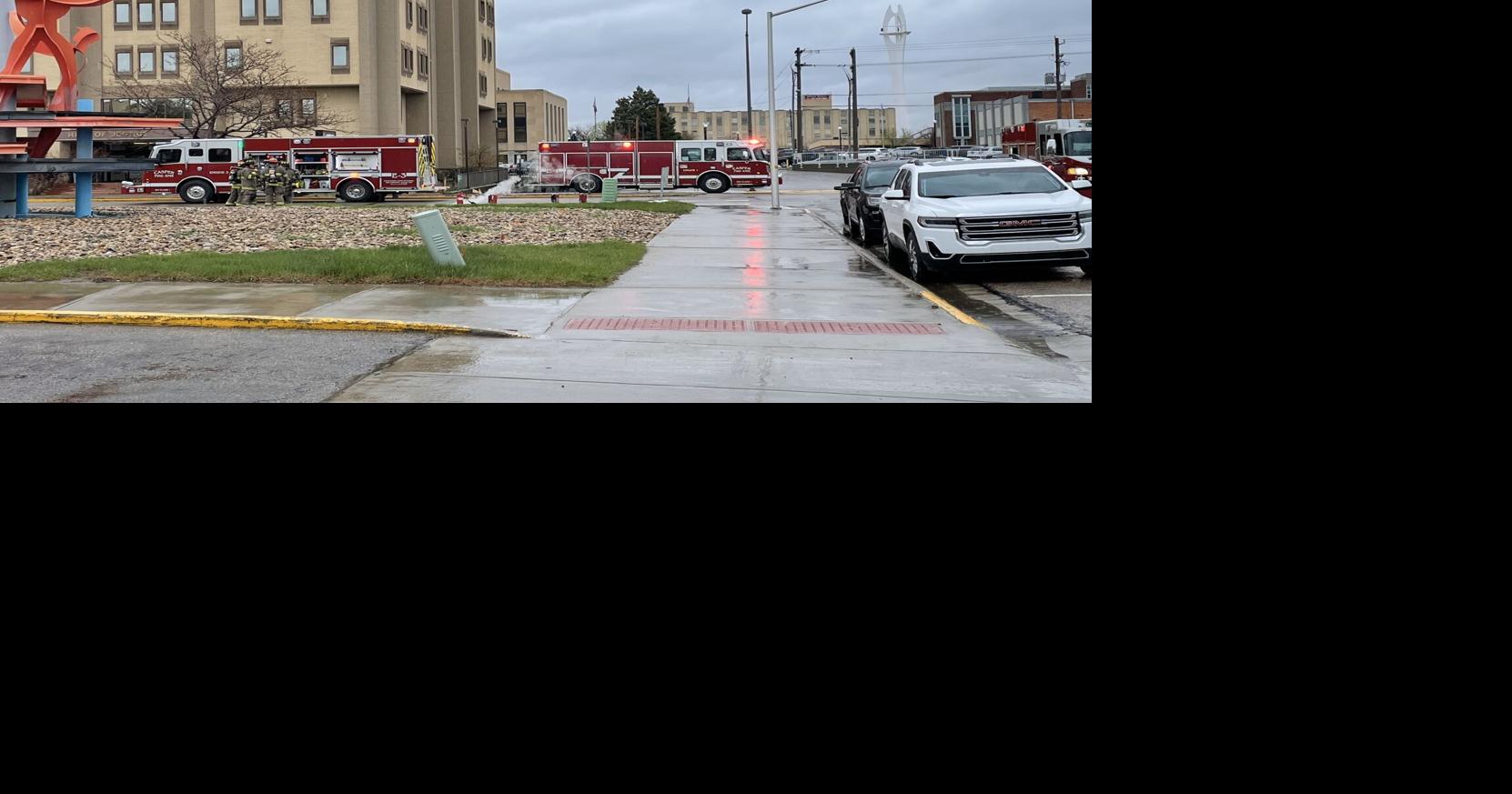 Crews respond to underground electrical fire near Casper City Hall