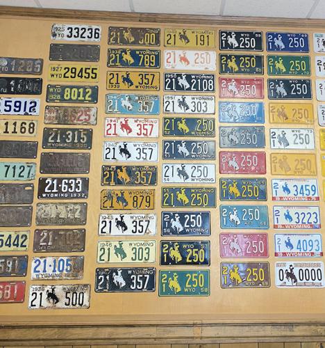 Wyoming license plate collector finds unique number