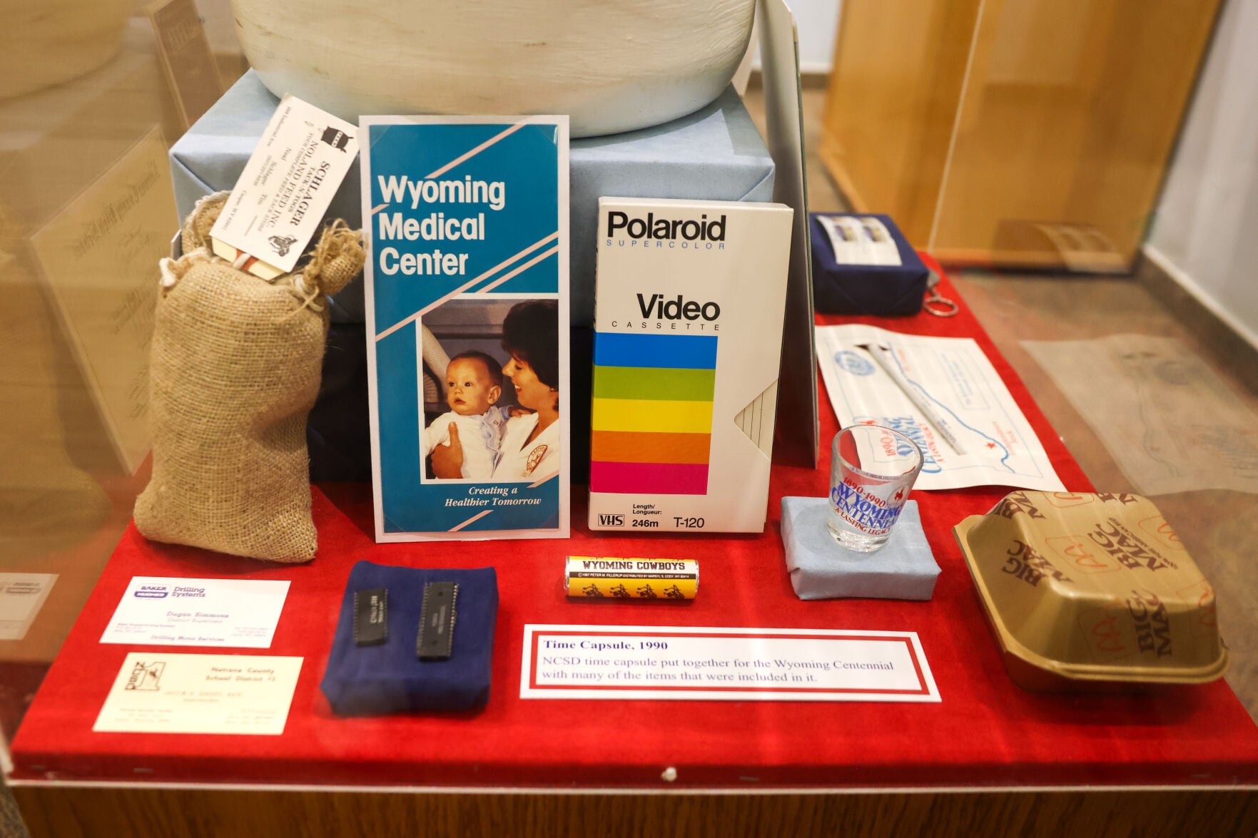 Wyoming students' art for counties to go into time capsule