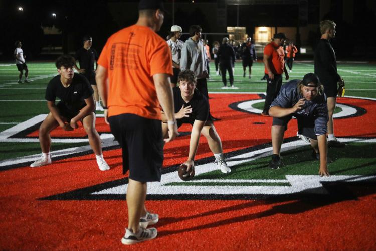Natrona County football opens season with Midnight Madness