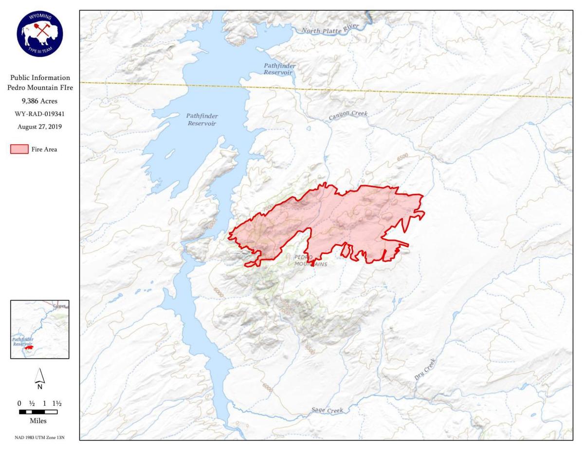 At least three structures lost in Pedro Mountain Fire