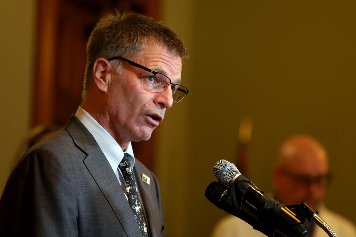 Watch now: Wyoming Gov. Mark Gordon holds news conference | Casper ...