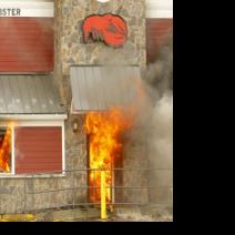 Red Lobster fire photos