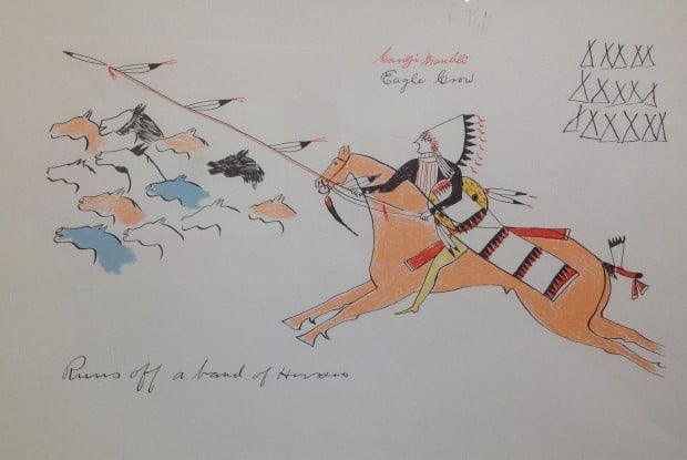 Fort Caspar hosts “Lakota Sioux Indian Ledger Drawings”