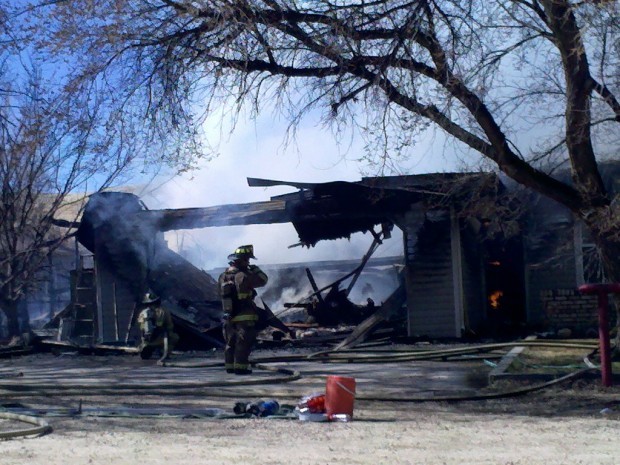 Fire destroys rural Natrona County home