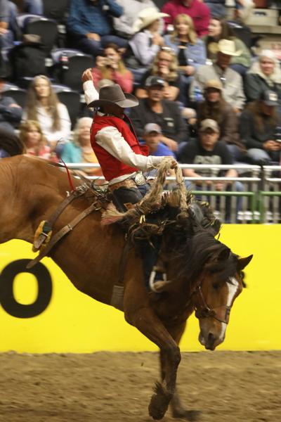 Casper College men's rodeo team leads regional standings