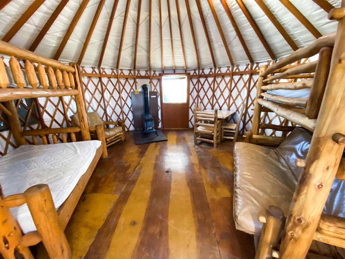 State parks offer appealing winter overnight options in yurts, cabins ...