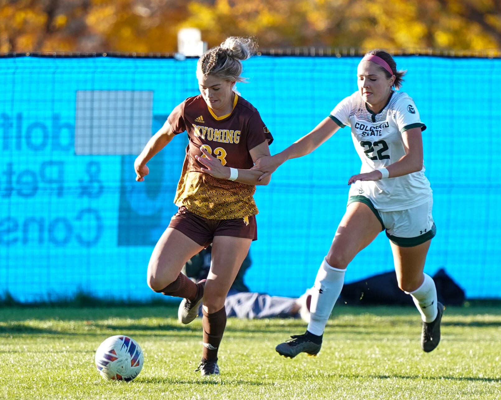 Wyoming soccer coach Colleen Corbin leaves the Cowgirls