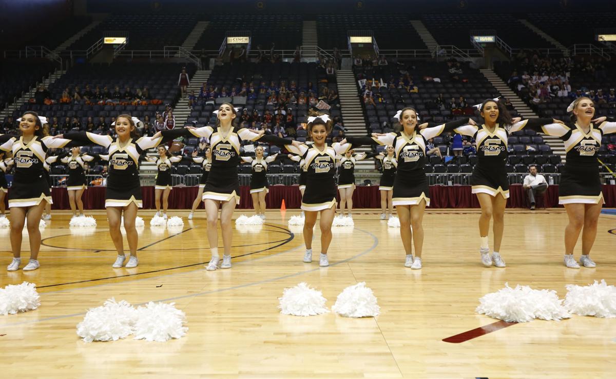 Photos: Wyoming cheer and dance teams show off spirit at state ...