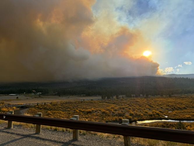 Wildfires rage in northwest Wyoming, prompting evacuations