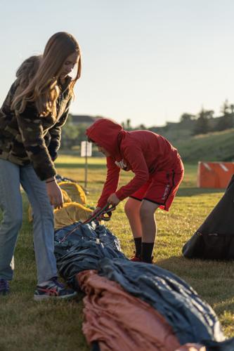 Kicking dirt at the Casper Balloon Roundup