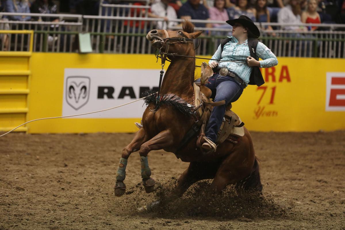 Photos: Wednesday night's rodeo action at CNFR in Casper