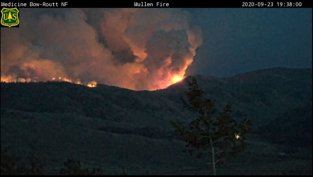 Mullen Fire expands to 17,800 acres as temperatures, winds rise