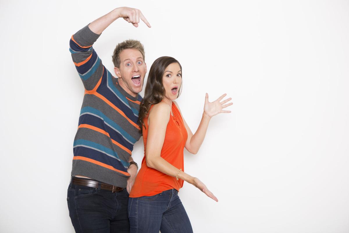 Kristin and Danny Adams in "Laughter is the Best Medicine"