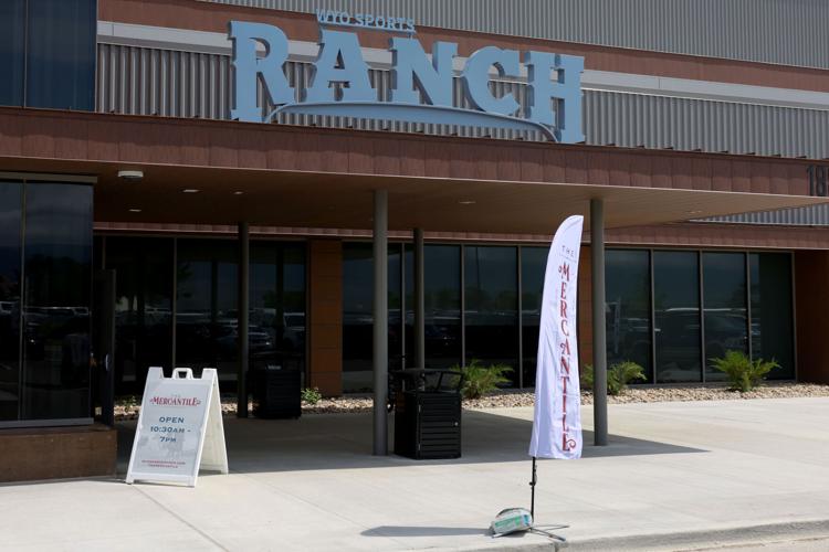Vendors sell at The Mercantile at WYO Sports Ranch