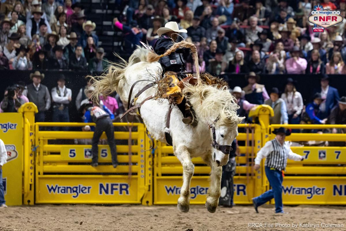 Brody Cress places 2nd in 5th round of Wrangler NFR