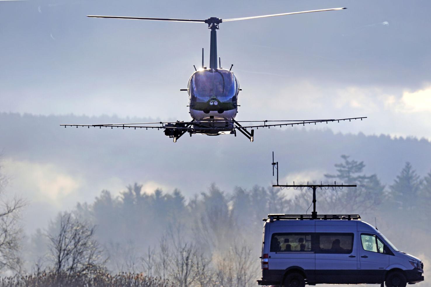 Autonomous helicopters aim to spray crops, fight fires