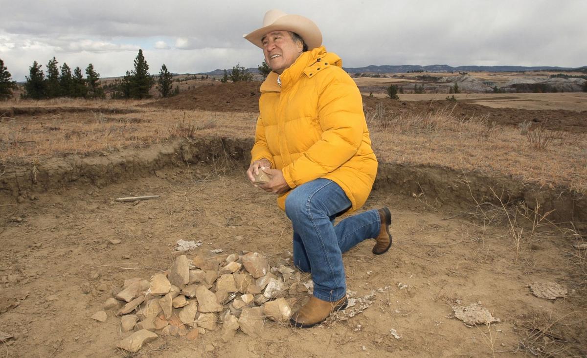 Photos: At this ancient bison kill site, native hunters left the bones ...